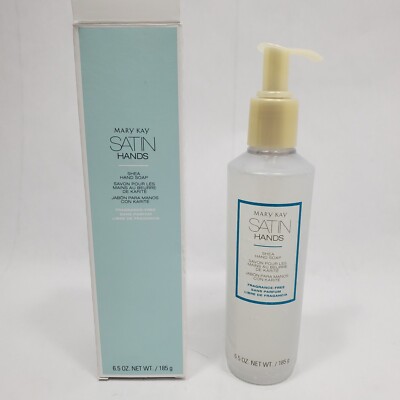 Mary Kay Satin Hands Shea Hand Soap 6.5oz Brand New in Box | eBay