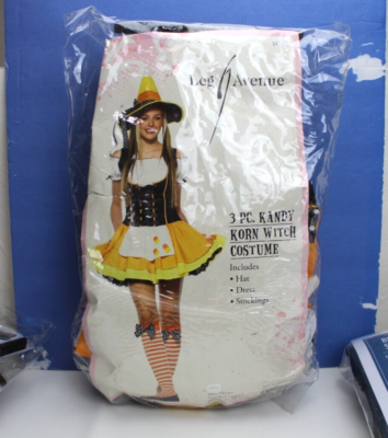 Leg Avenue Kandy Korn Witch Costume Sexy Dress Halloween Cosplay Adult ...