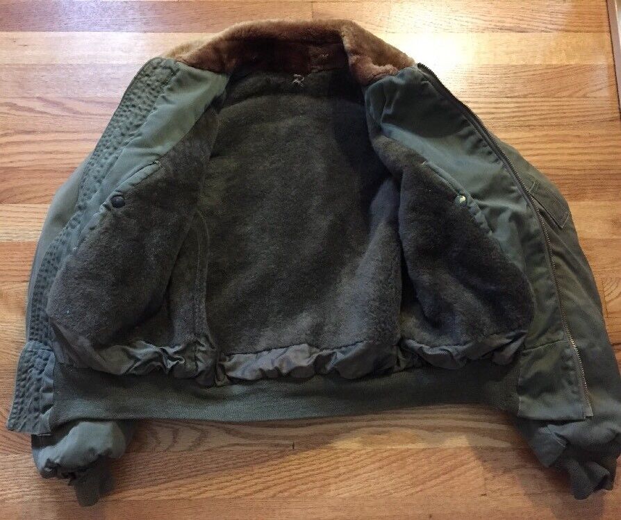 Vintage WWII USAAF US ARMY AIR FORCE Type B-15 Flight Flying Vintage WWII USAAF US ARMY AIR FORCE Type B-15 Flight Flying