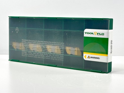 TOOL-FLO FLR-3062R New Carbide Grooving Inserts 2416482 Grade GP3R 5pcs ...