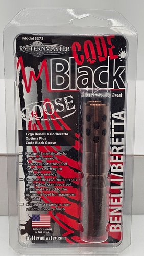 Patternmaster Code Black Goose Choke Tube 12ga Benelli Crio/Beretta ...