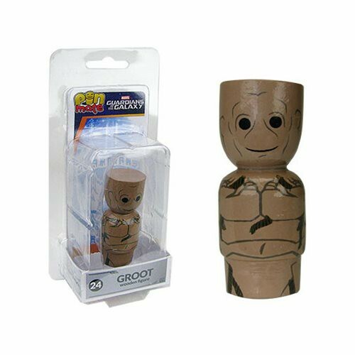 Marvel Guardians Of The Galaxy Groot Wooden Pin Mate Figure #24 Bif ...