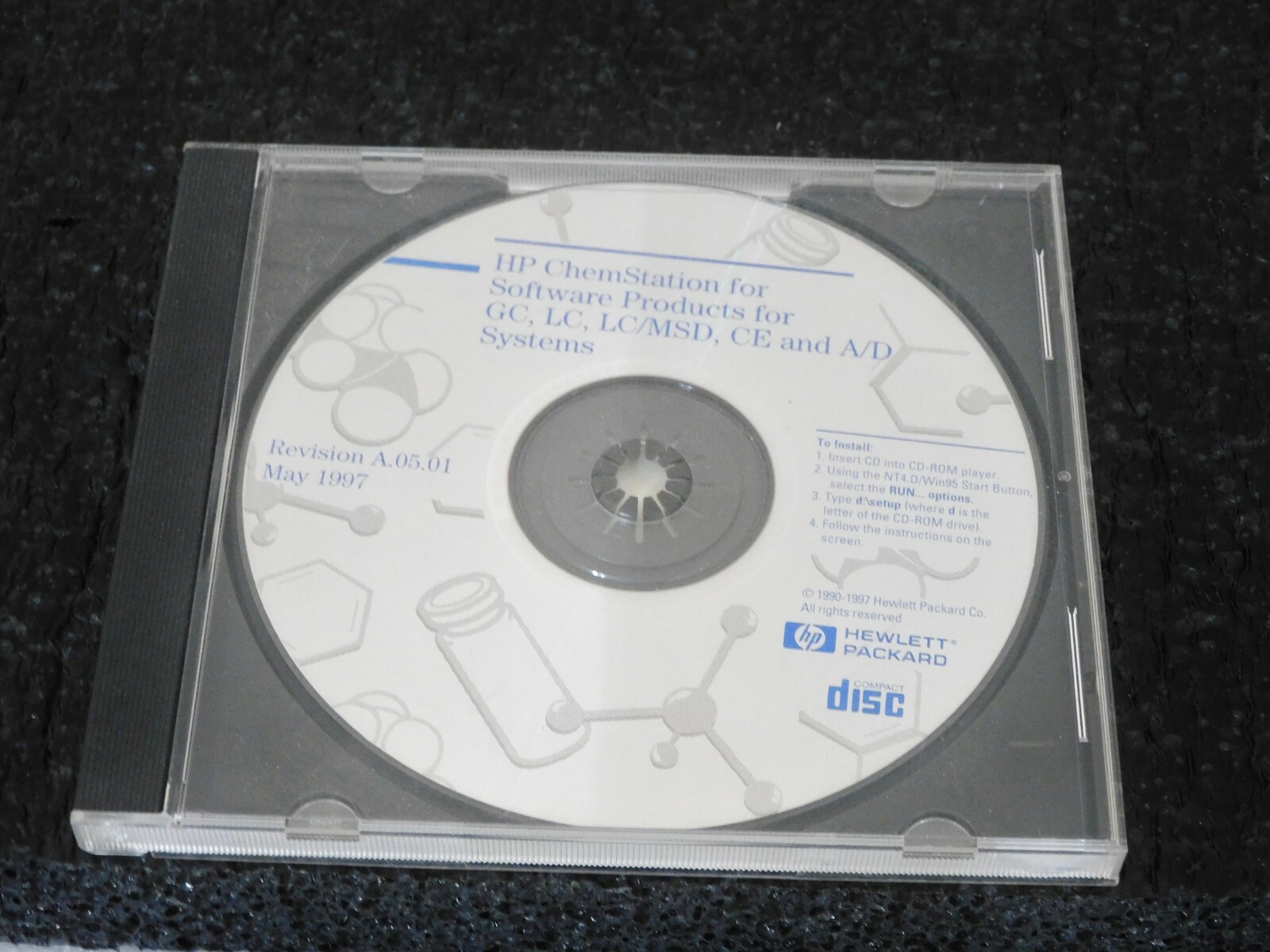 HP CHEMSTATION FOR SW PRODUCTS FOR GC,LC,LC/MSD,CE & A/D SYSTEMS REV. A ...