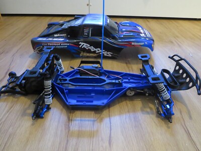 UPGRADED Traxxas Slash 2wd LCG 1/10 Roller Slider Servo Drag/On-Road ...