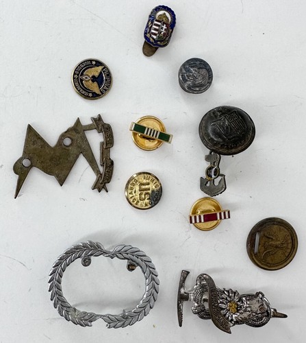 Broken Military Pins Emblems Mixed Lot | eBay