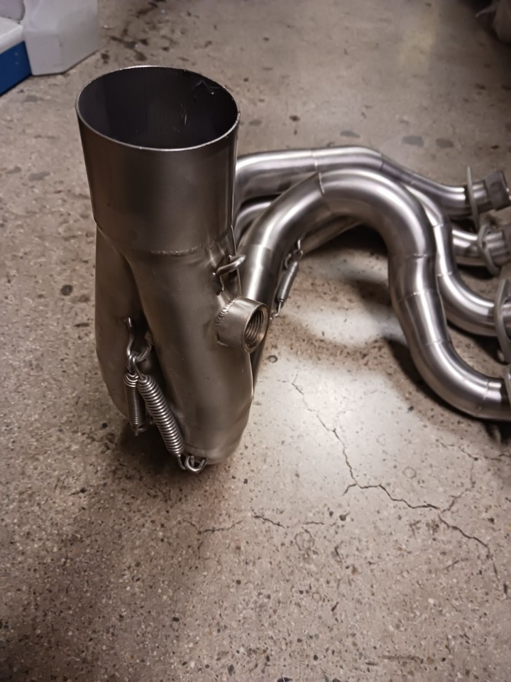 06-24 Ninja Zx14 Zx14r Muzzy HEADER ONLY Exhaust Sidewinder Pro Stock ...