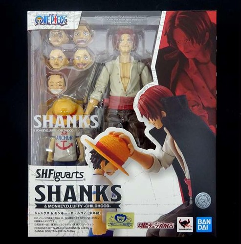 S.H.F Shanks Luffy Model No. One Piece BANDAI | eBay
