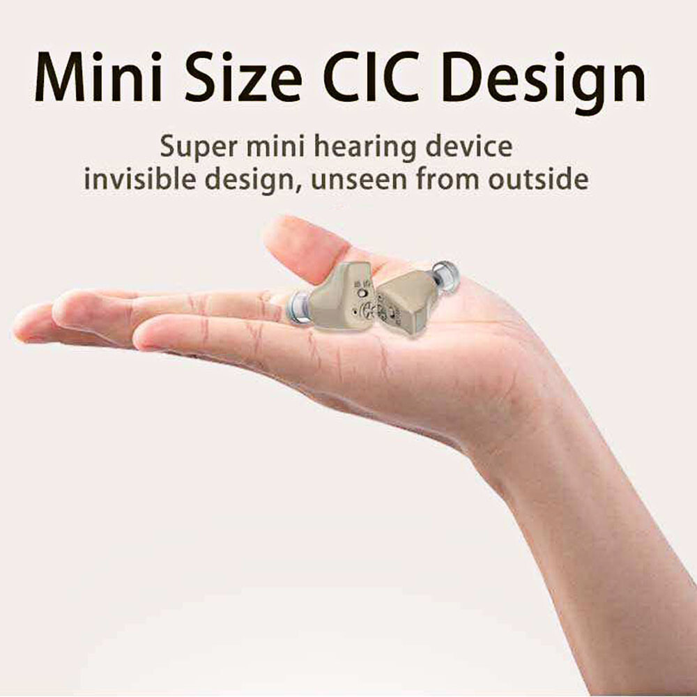 1PC Digital Hearing Aids In Ear Invisible Sound Amplifier Enhancer For ...