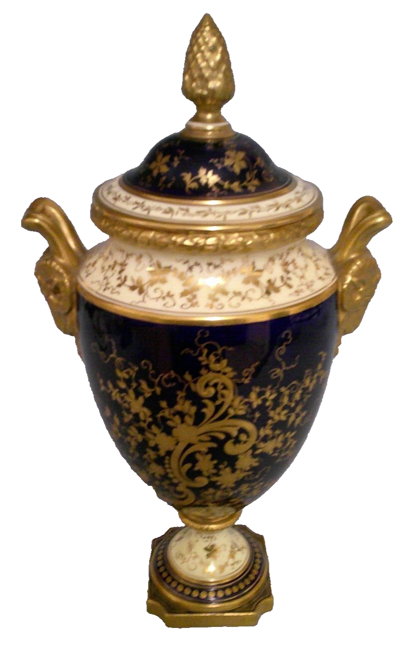 Coalport Fruit Painted Vase & Cover By Frederick Herbert Chivers, 1930 - 12" inc | eBay UK