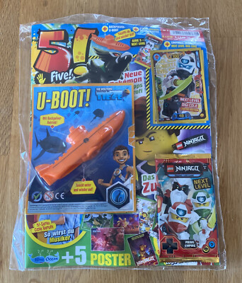 LEGO Ninjago Serie 5 Next Level - Magazin 5! Five Nr. 08/2020 mit LE8 ...