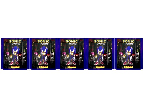 Lot of (5) 2024 Panini SEGA Sonic Prime Factory Sealed Sticker Packs | eBay