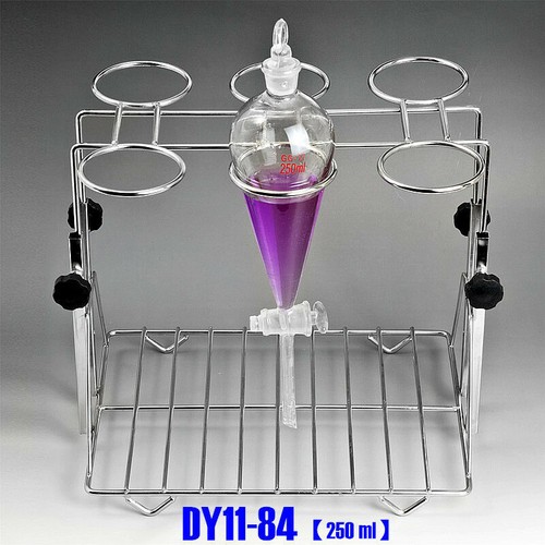 Stainless Steel 250ml Separatory funnel stand / frame Adjustable ...