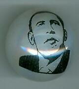 Nice President Obama Glass Marble | eBay