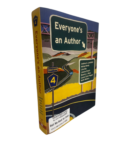 Everyone's an Author 4th Edition promo copy textbook Lunsford latest ...