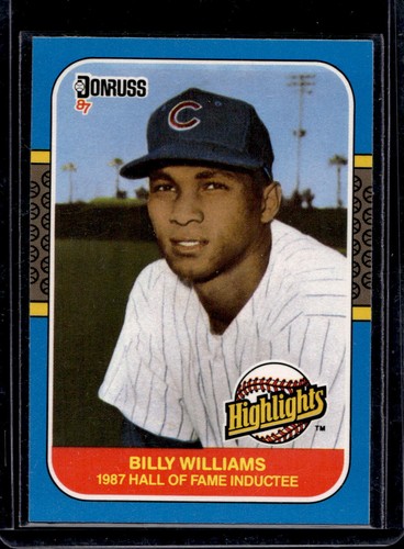 1987 Donruss Highlights Billy Williams #20 - Chicago Cubs / Set Break | eBay