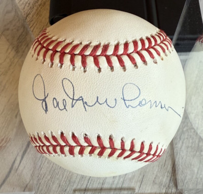 Hal Newhouser Signed Autographed Baseball HOF 1992 Deceased 1998 | eBay