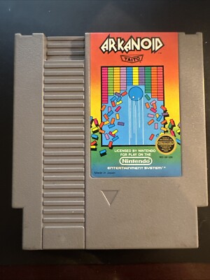 Vintage 1985 Nintendo NES Arkanoid | eBay
