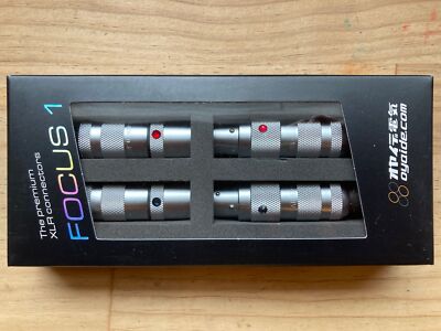 Oyaide Denki FOCUS1 Plug XLR Connector JAPAN NEW 4562112768101| eBay