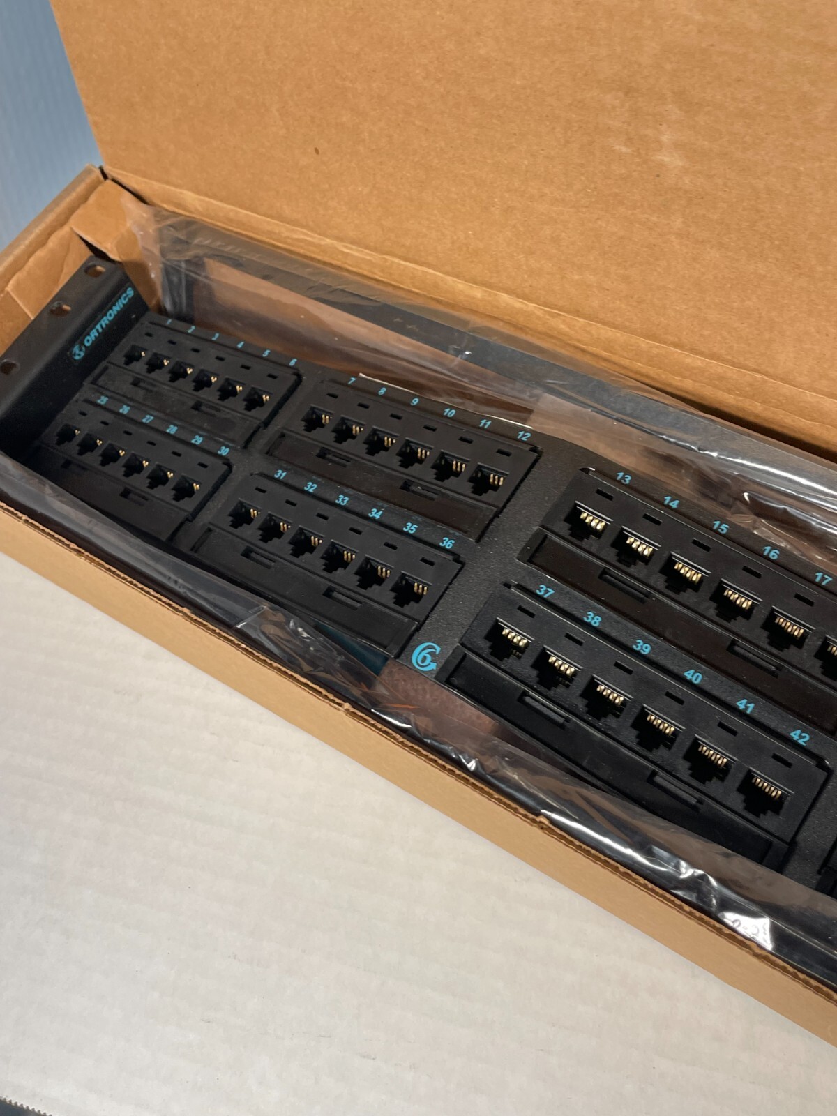 Ortronics Clarity 6 Cat6 48-Port Patch Panel OR-PHD66U48, New OR ...