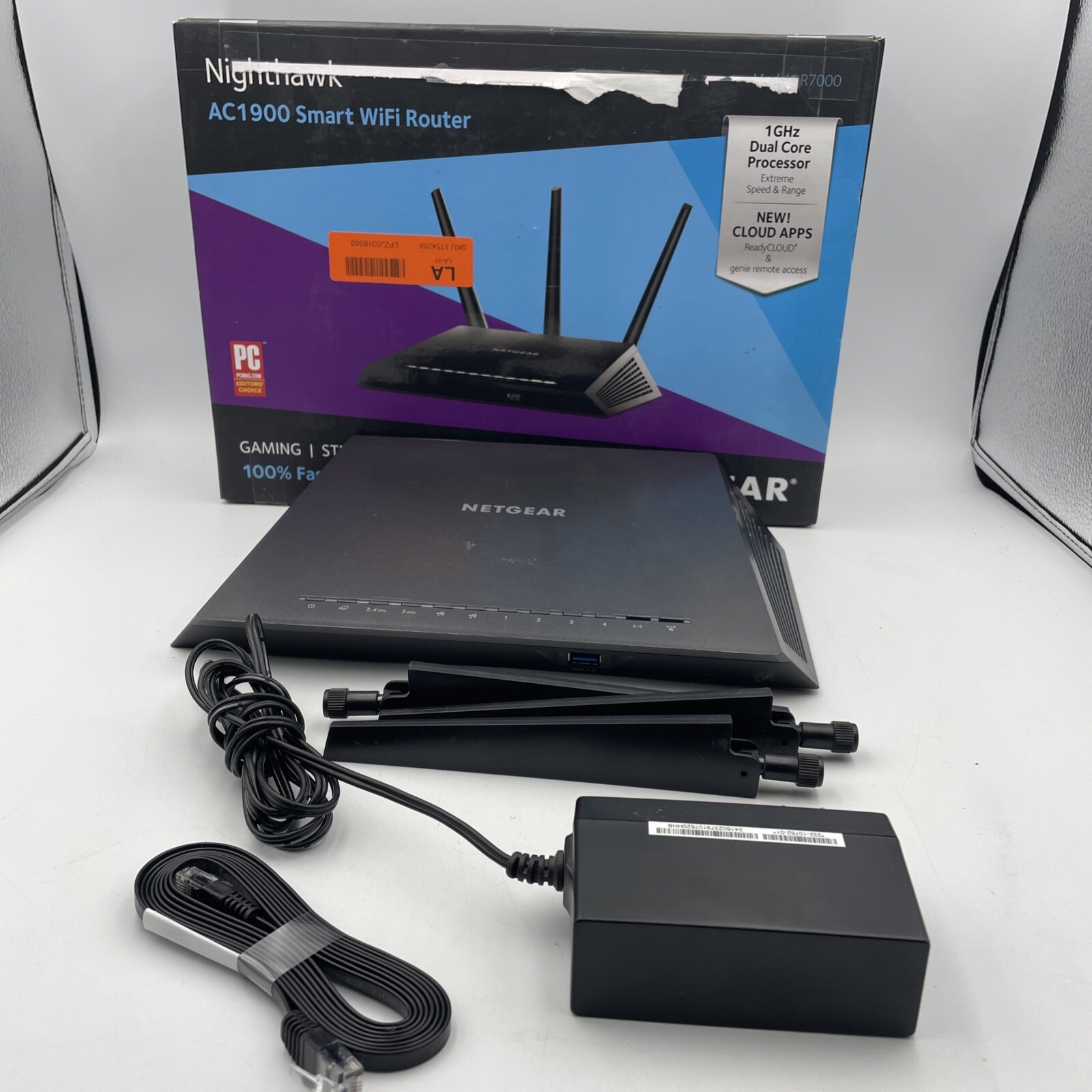 Netgear Nighthawk AC1900 4-Port Gigabit Wireless AC Router (R7000) | eBay