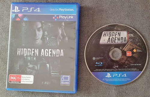 Hidden Agenda Playstation 4 PS4 game Free Postage 🎮 | eBay