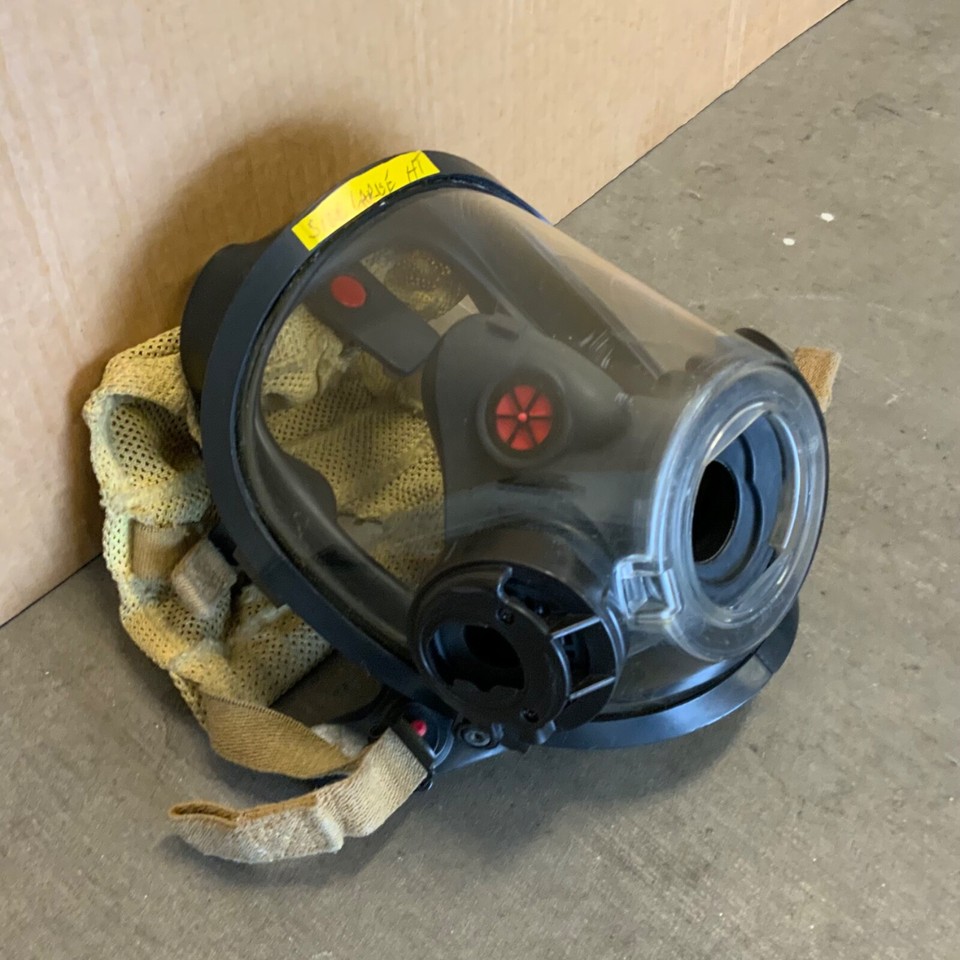 Scott AV3000 HT Firefighter SCBA Mask KevlarHeadnet Com Bracket Size ...