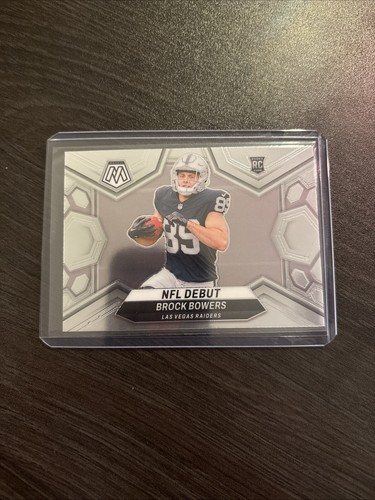 2024 Mosaic - Las Vegas Raiders Rookie TE Brock Bowers NFL Debut RC ...