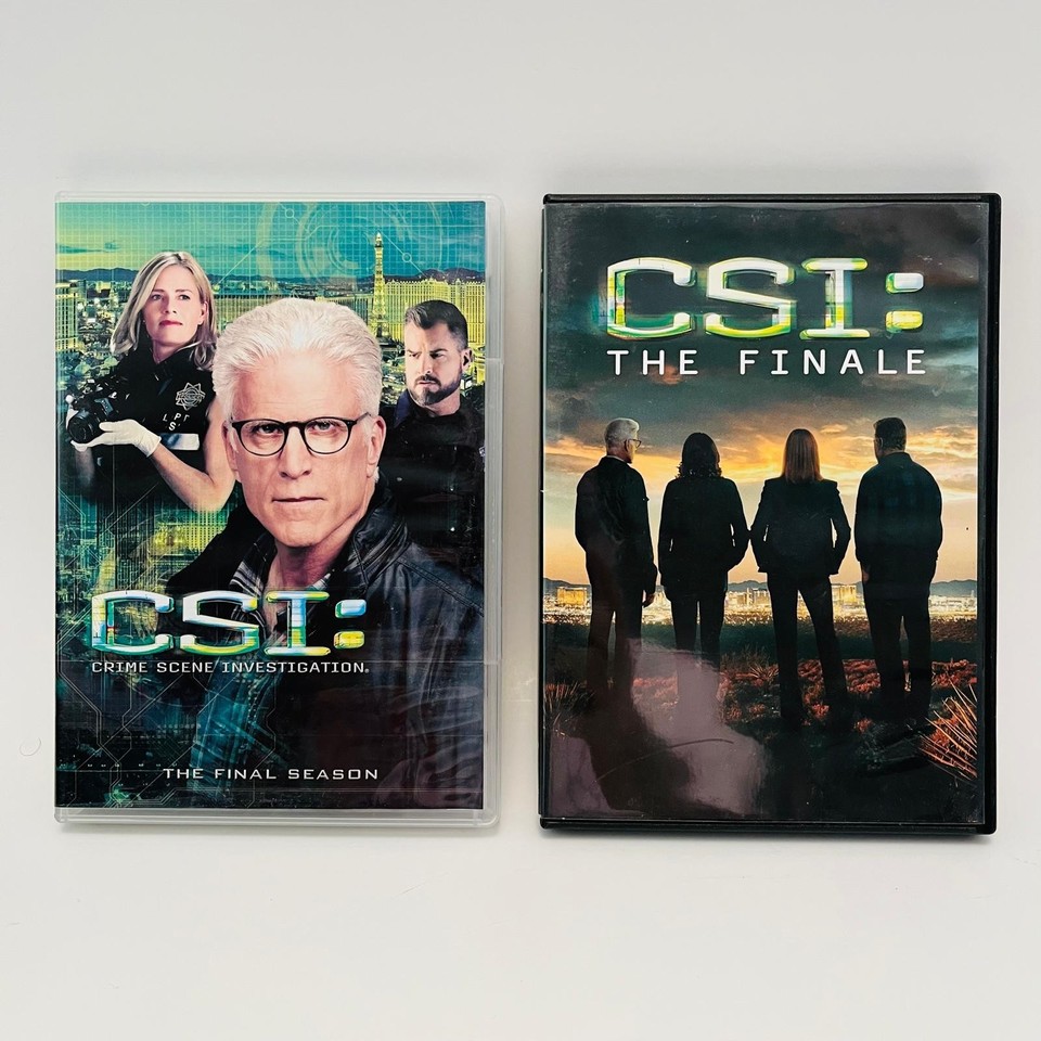 CSI Series DVD Lot Seasons 11-15+Finale MISSING ONLY ONE DISC (Season ...