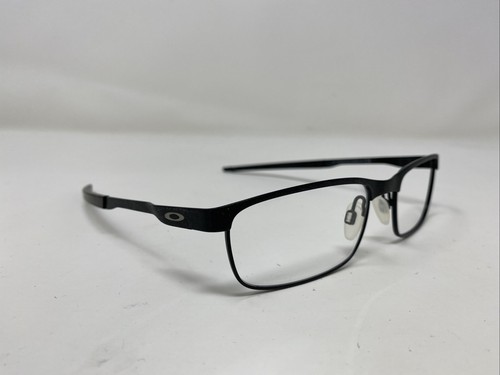 Oakley OX3222-0154 STEEL PLATE Powder Coal 54-18-141 Black Eyeglasses ...