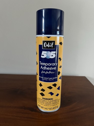 Brand New Sealed Odif 505 Spray and Fix Temporary Fabric Adhesive, 14 ...