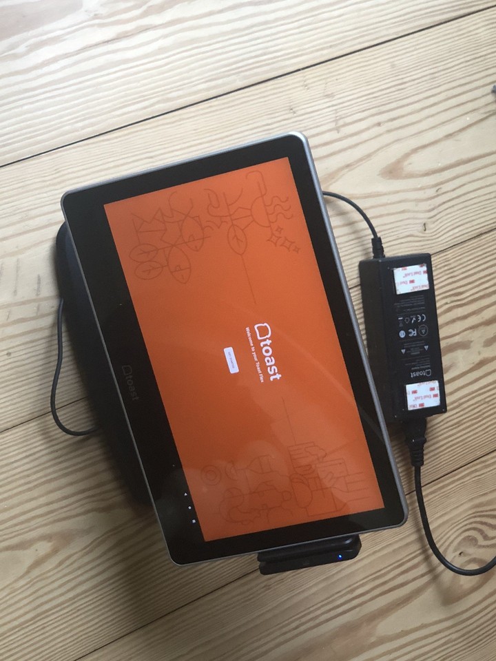 Toast Flex TT200 POS System dual display Screen with Power Supply READ ...