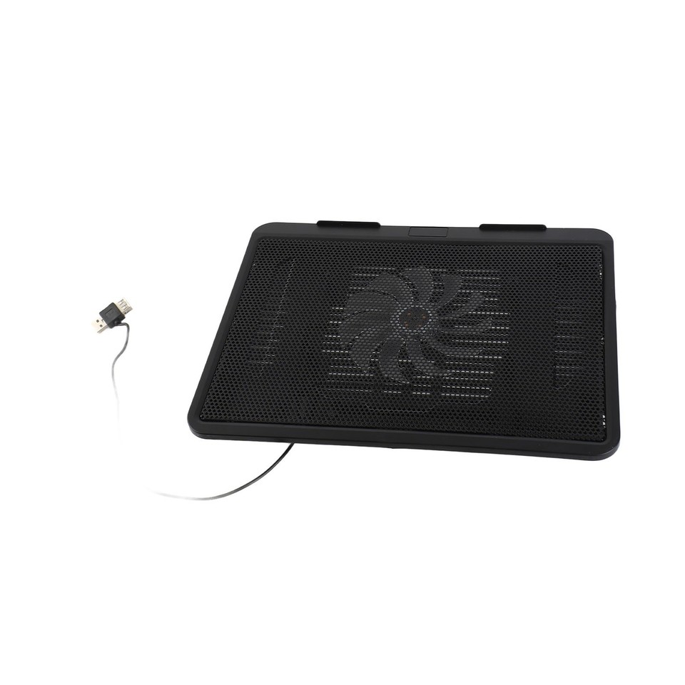 Laptop Cooler Pad Super Quiet Big Fan Cooling For 14 Notebooks | eBay UK