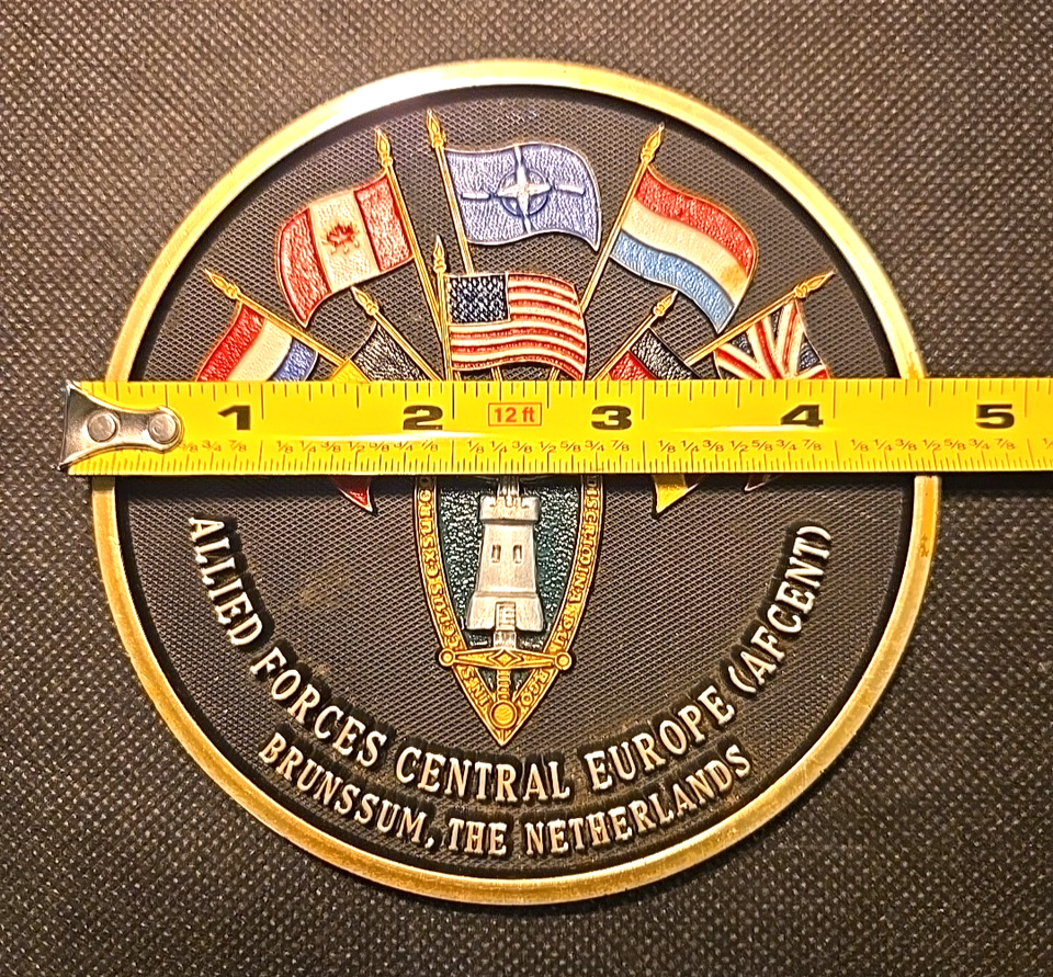 SUPREME HEADQUARTERS ALLIED FORCES CENTRAL EUROPE (AFCENT) SHIELD | eBay