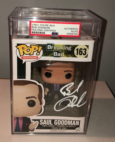 Bob Odenkirk Breaking Bad #163 Better Call Saul Goodman Signed Funko ...