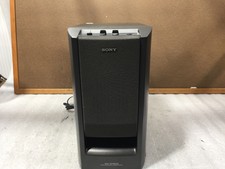 SONY ACTIVE POWERED SUBWOOFER | SA-WSD35 | BLACK GREAT CLEAN GENTLY GUC ...