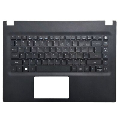 For Acer Travelmate P248-M P248-MG Upper Palmrest Keyboard Black 6B ...