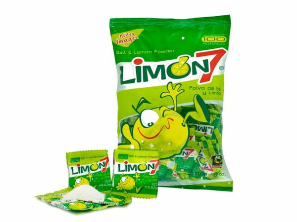 Mexican Candy Lemon 7 Salt & Lemon Powder, 7oz - 100 Piece for sale ...