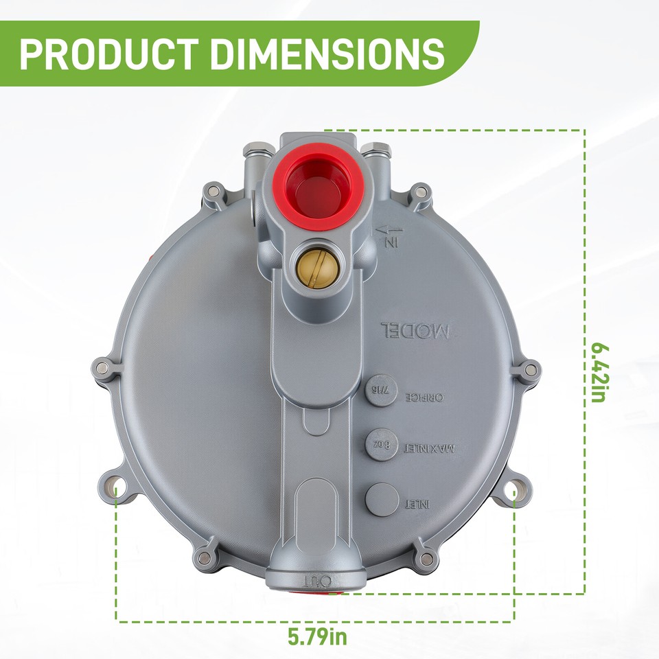 Garretson Impco Model KN Low Pressure Regulator 039-122 LPG Generator ...