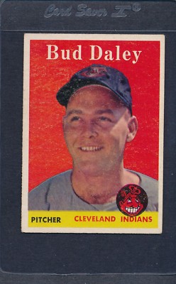 1958 Topps #222 Bud Daley Indians EX/MT *2954 | eBay