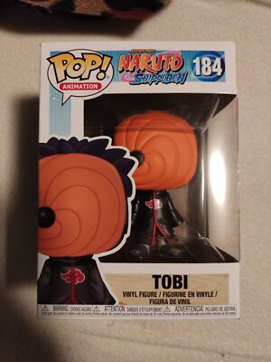 Funko Pop ! Naruto Shippuden - Tobi #184 Animation Vinylfigur 10 cm ...