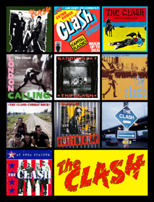 The Clash Album Covers