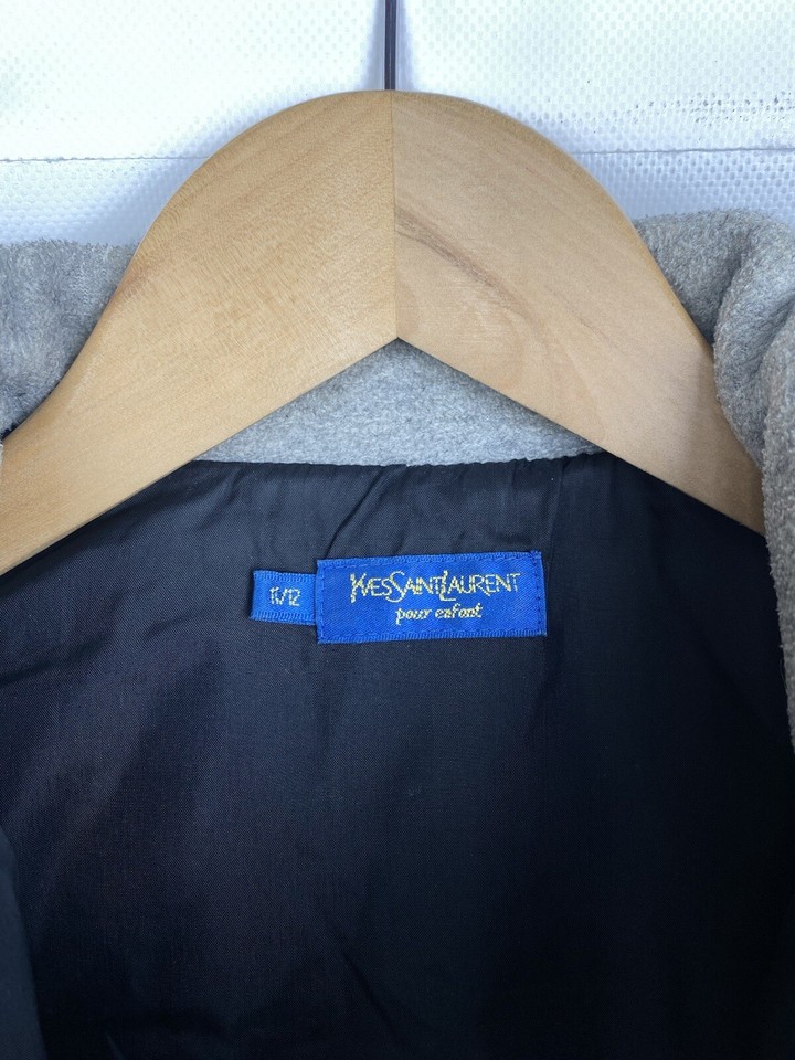 VTG YSL Yves Saint Laurent teens puffer jacket / Vest size 11/12 | eBay