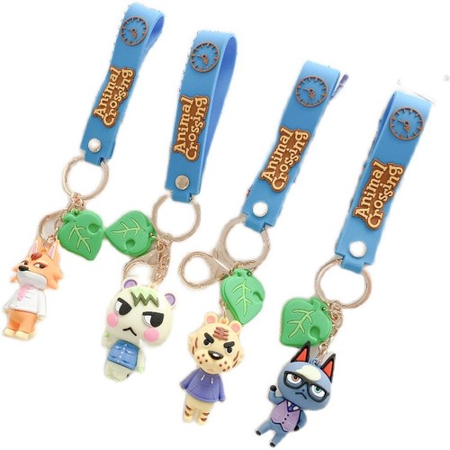 Animal Crossing 3D Keychain Marshal Raymond Car Keyring With Wristband ...