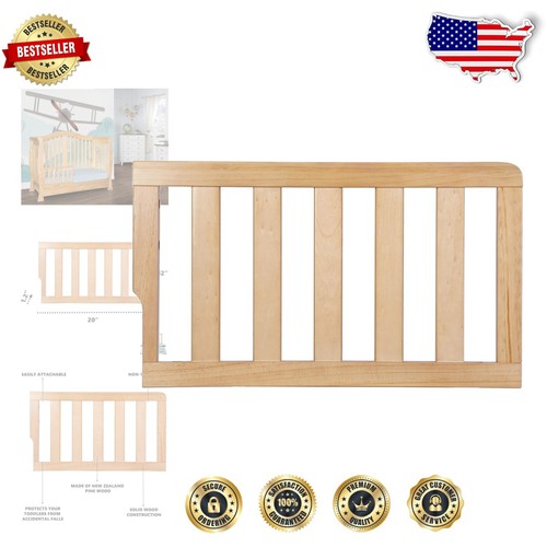 Adjustable Toddler Guard Rail for Cribs - Easy Installation & Safety ...