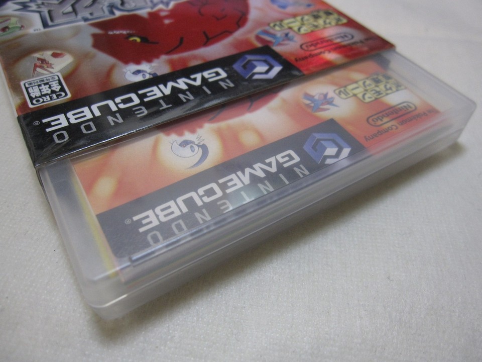 Game Cube Pokemon Box Ruby And Sapphire With Serevi Limited 59 Memory ...
