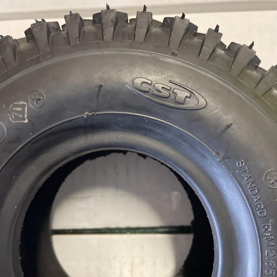 Tire, 410 X 350 X 4, 4 Inch Rim, Knobby Tire, 2 Ply | eBay