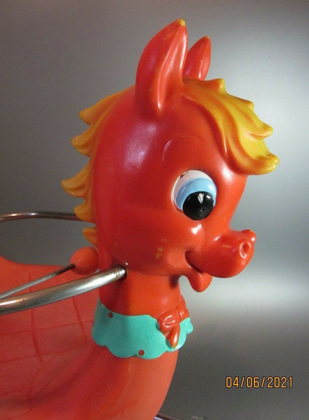 Vintage Baby Horse Child's Sit / Rocker Rocking Toy Canova Italy 1960's ...