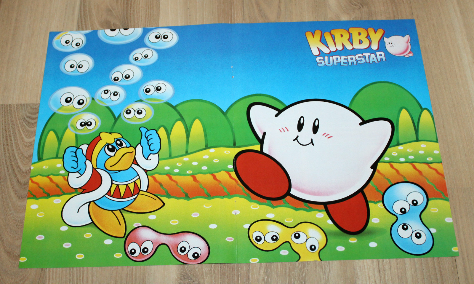 1996 Nintendo Kirby Super Star rare small Retro Poster 42x28cm SNES | eBay