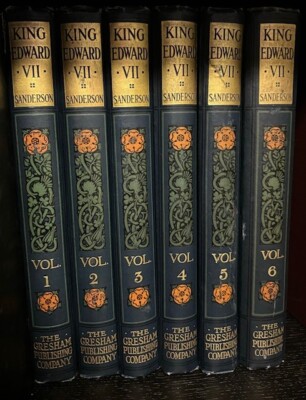 King Edward VII: His Life and Reign - Volume 1 - 6 by Edgar Sanderson ...