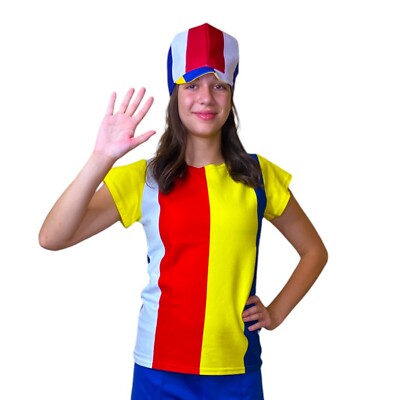 Adult Women's Hot Dog on a Stick Uniform Costume | eBay